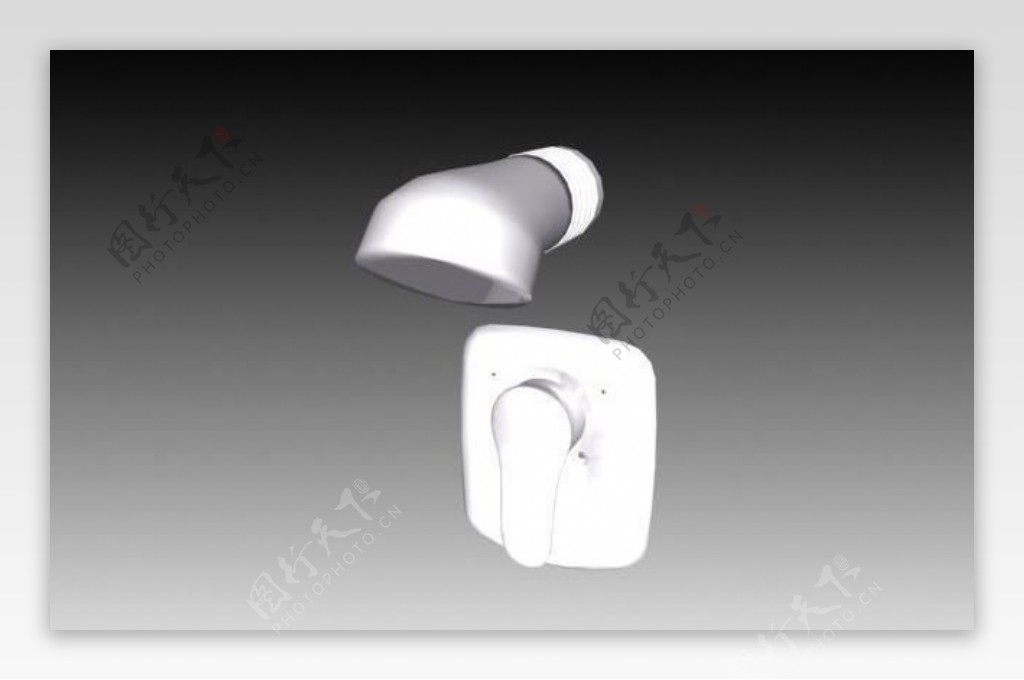 厨卫洁具CAD图块之家具凯达龙头06图片素材-编号03056321-图行天下