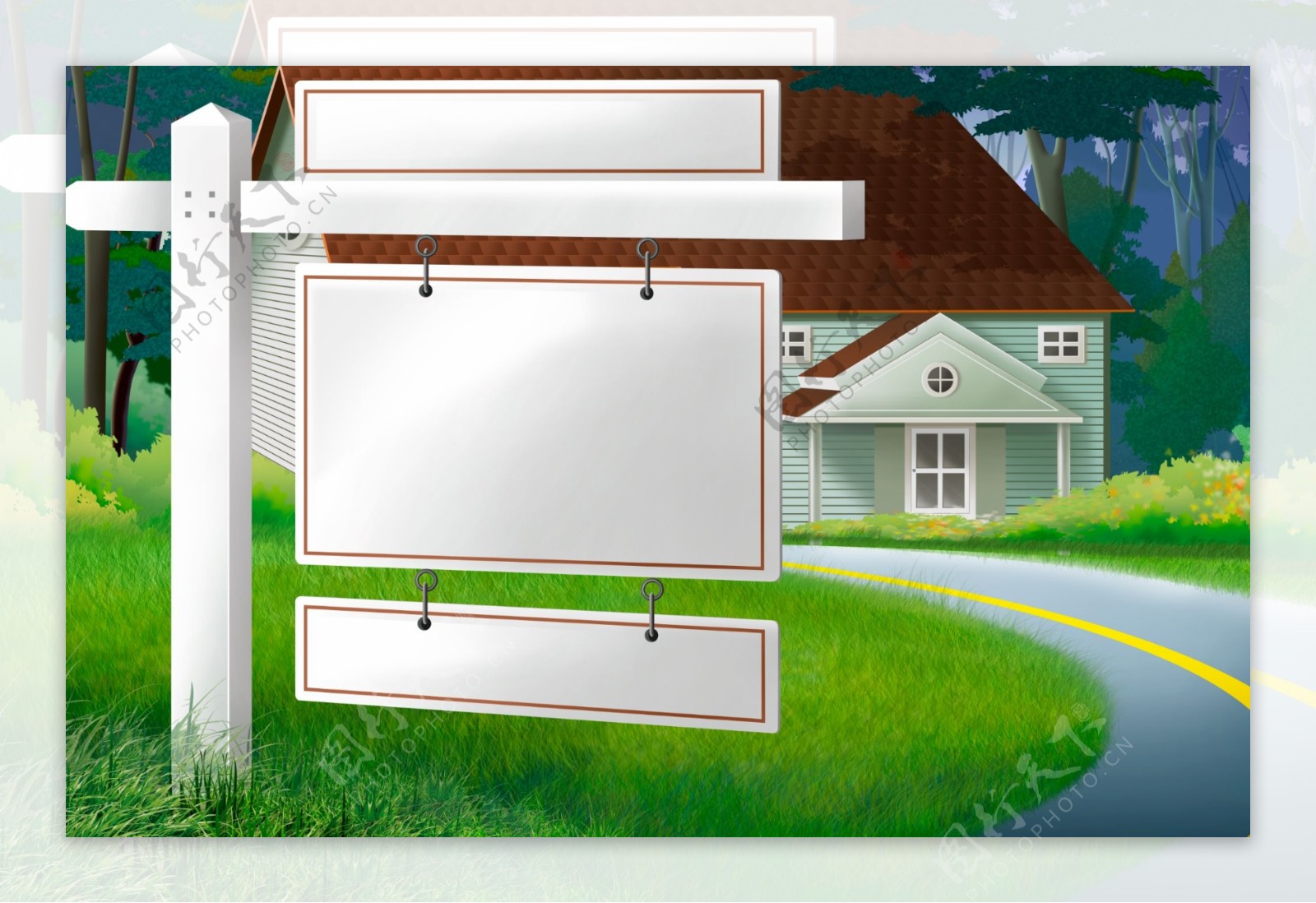 指示牌图片素材-编号03059501-图行天下