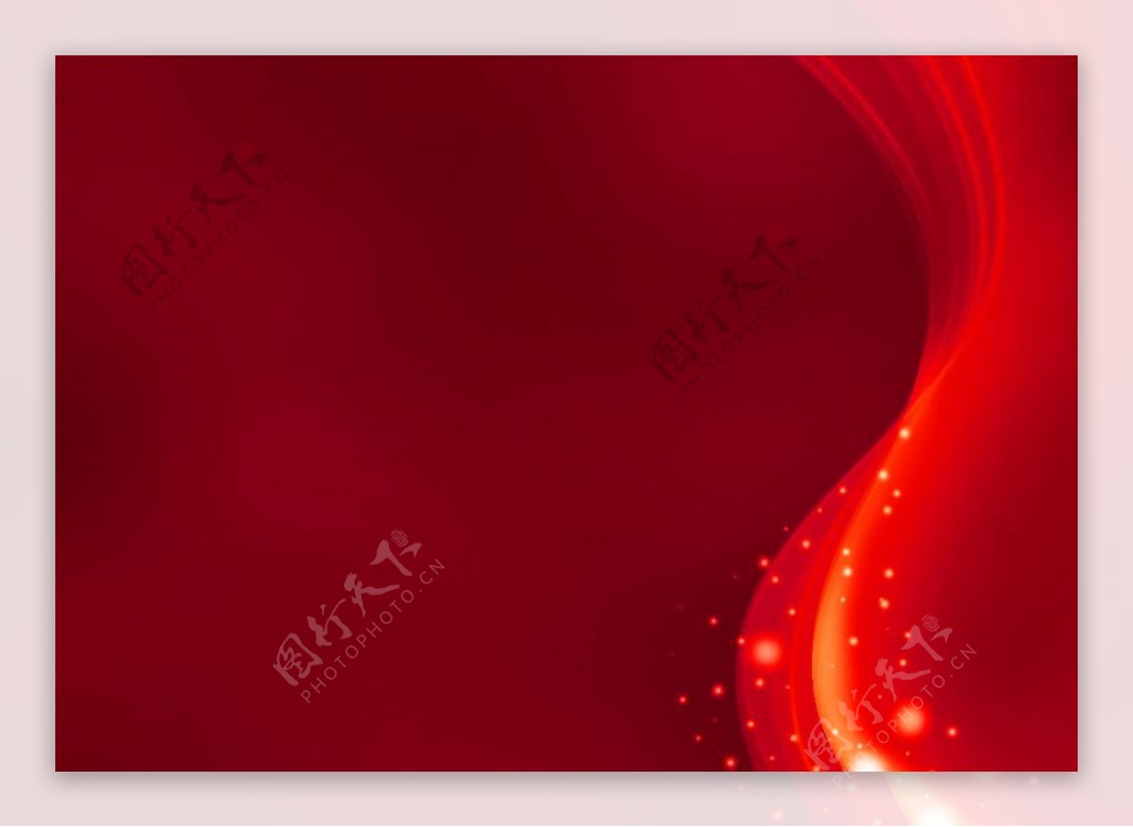 红色背景PPT模板图片素材-编号03641281-图行天下
