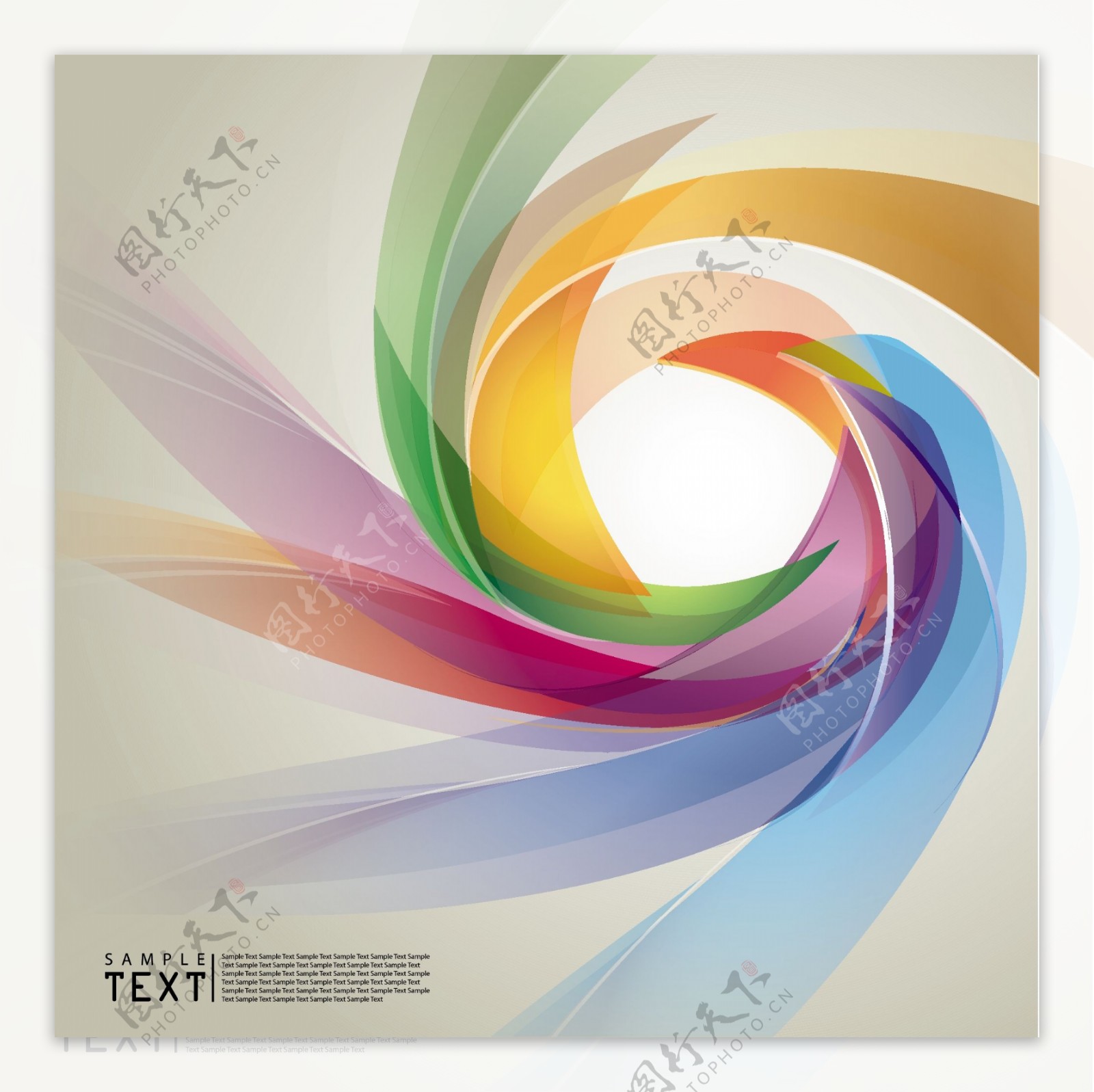 在旋转矢量背景图片素材-编号03925811-图行天下