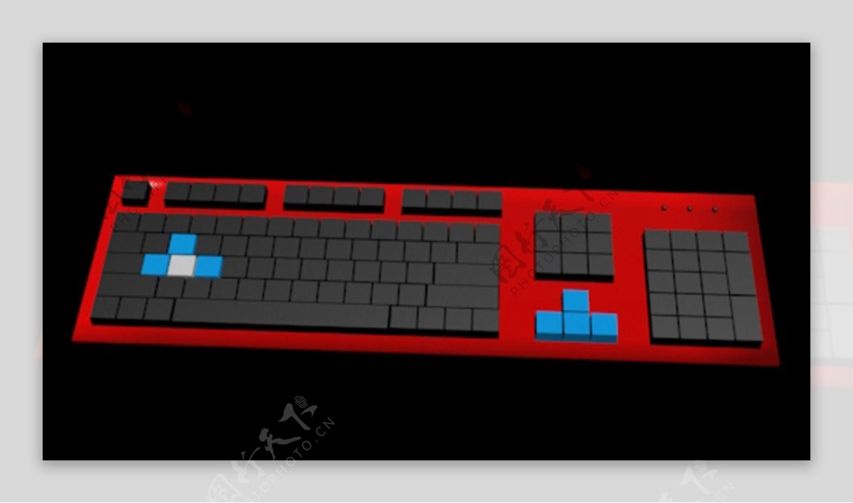 键盘模型图片素材-编号08477841-图行天下