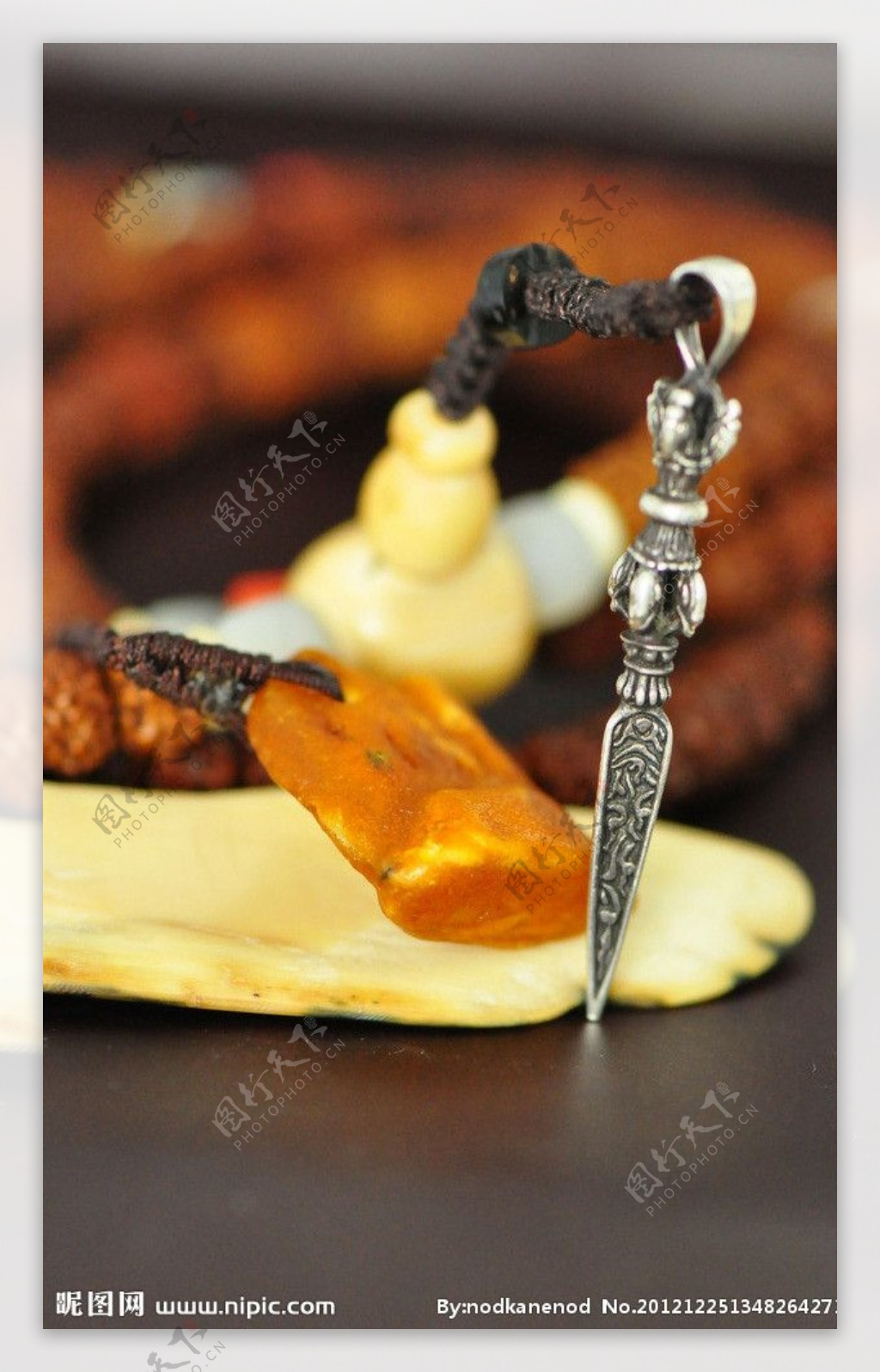 藏传佛教法器降魔锥图片素材-编号09064501-图行天下