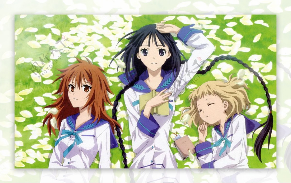 美少女漫画图片素材-编号09153741-图行天下