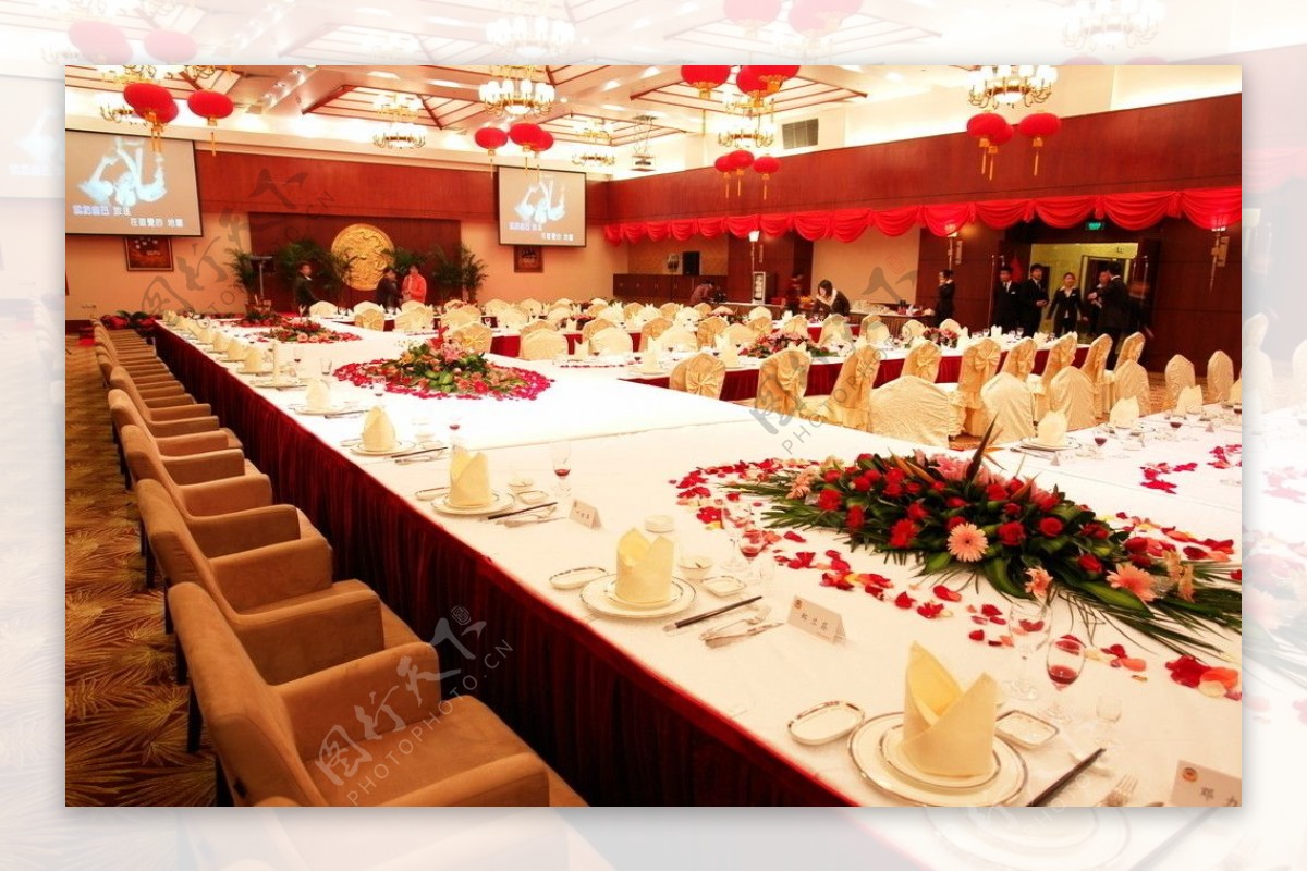 酒店宴会大厅图片素材-编号11051531-图行天下
