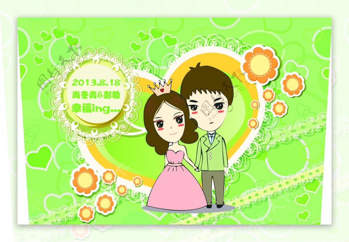 婚卡图片素材-编号12255301-图行天下