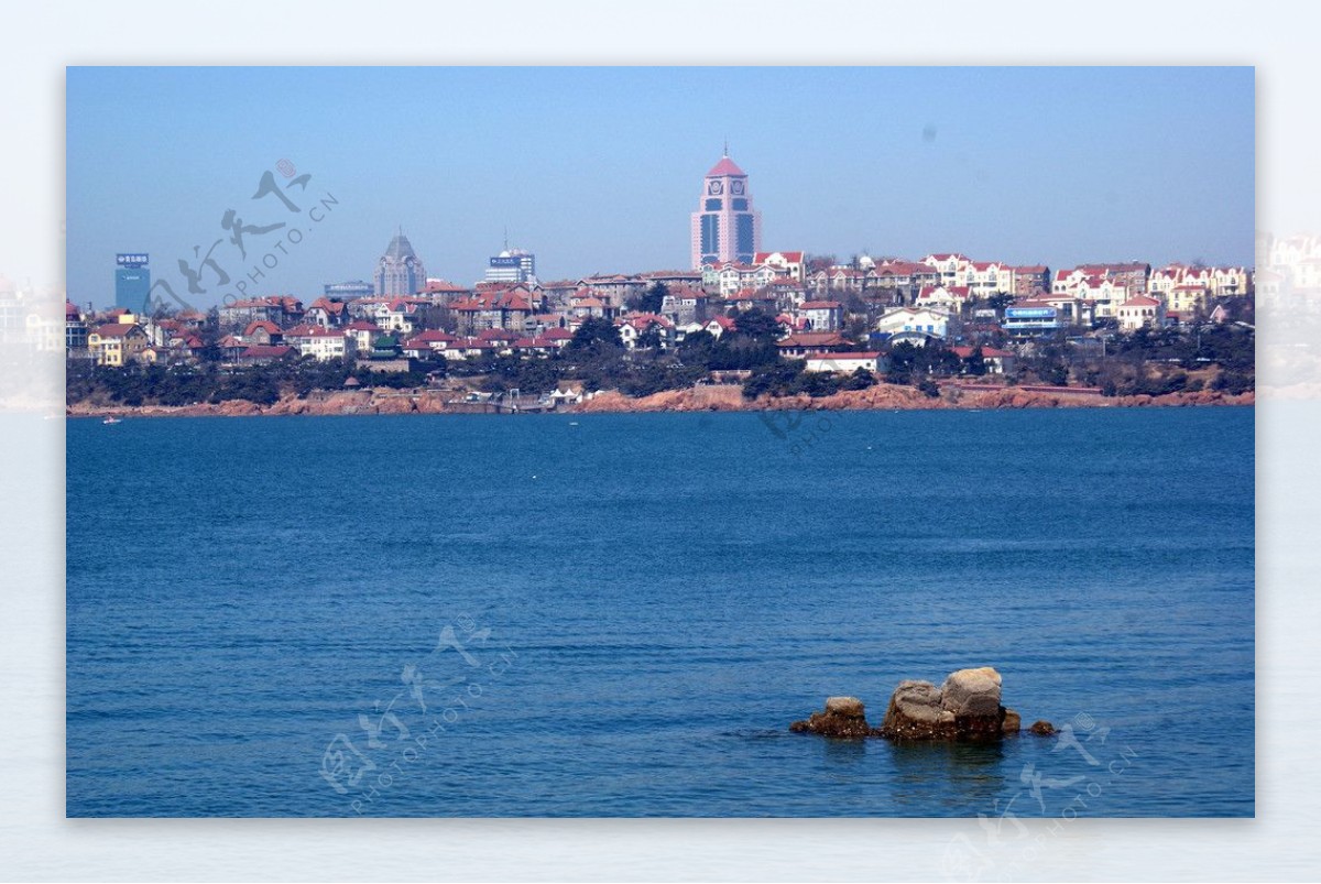 青岛海边风景图片素材-编号12415981-图行天下