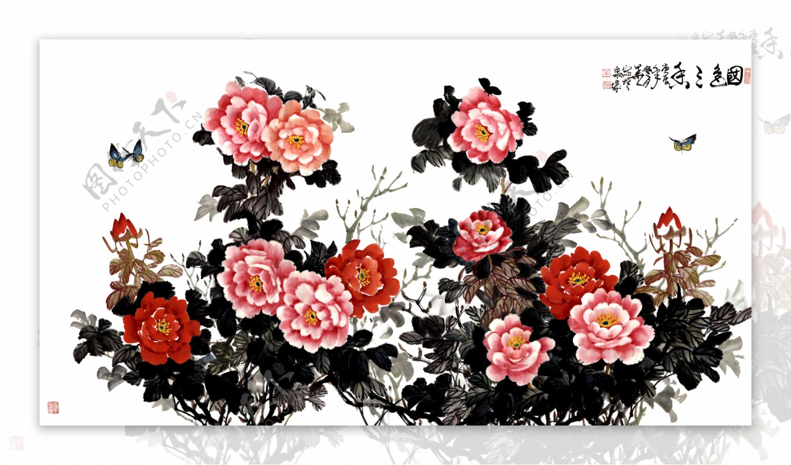 水墨画2图片素材-编号12551401-图行天下