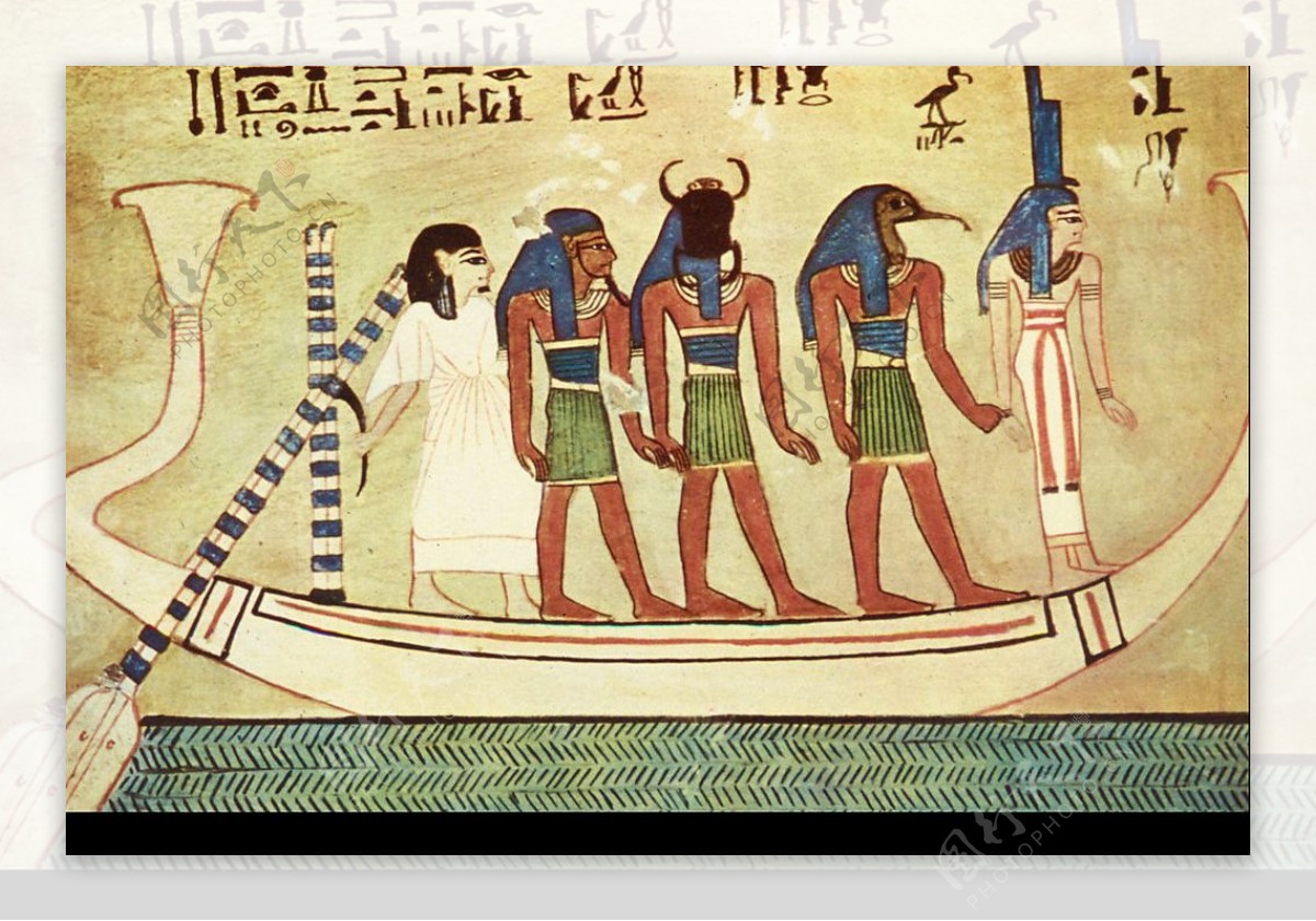 埃及壁画图片素材-编号12555301-图行天下