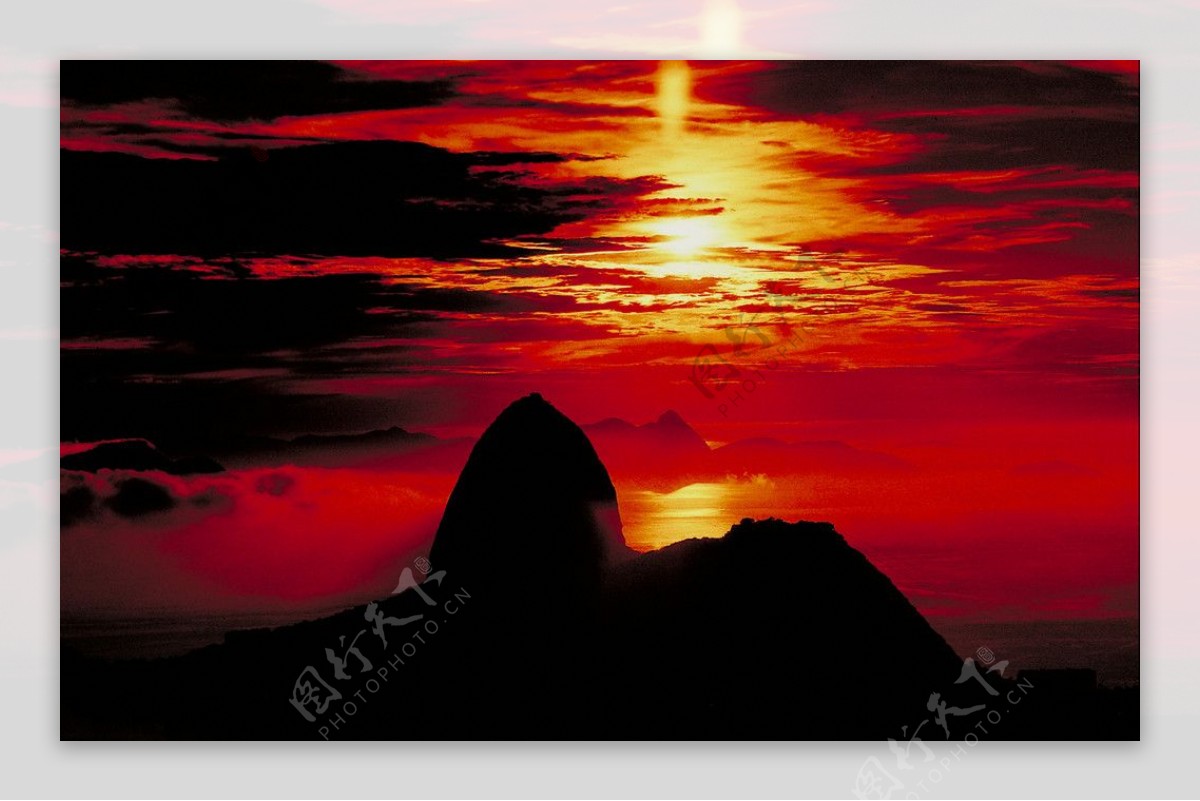 黄昏风景图片素材-编号12662371-图行天下