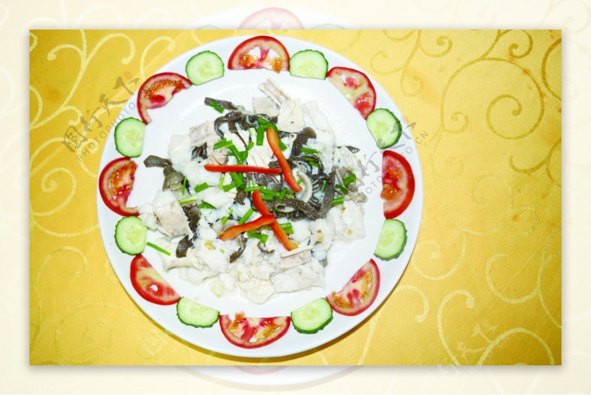 白灼三脆图片素材-编号12687441-图行天下