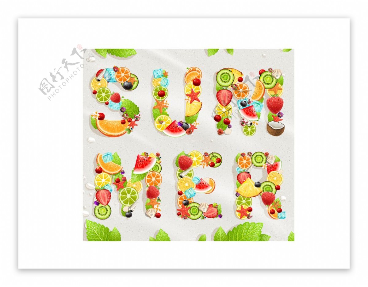 童趣水果矢量素材图片素材-编号13505811-图行天下