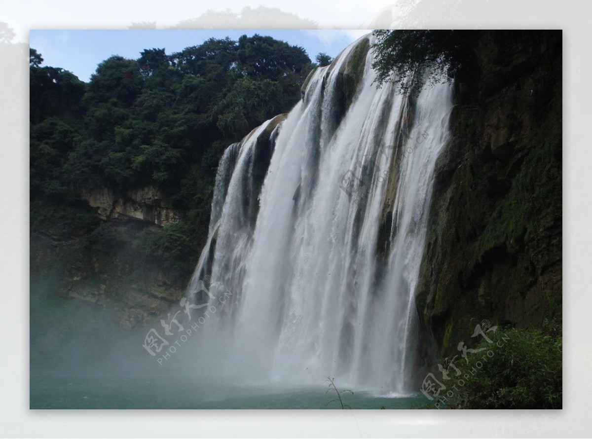 瀑布图片素材-编号15280141-图行天下