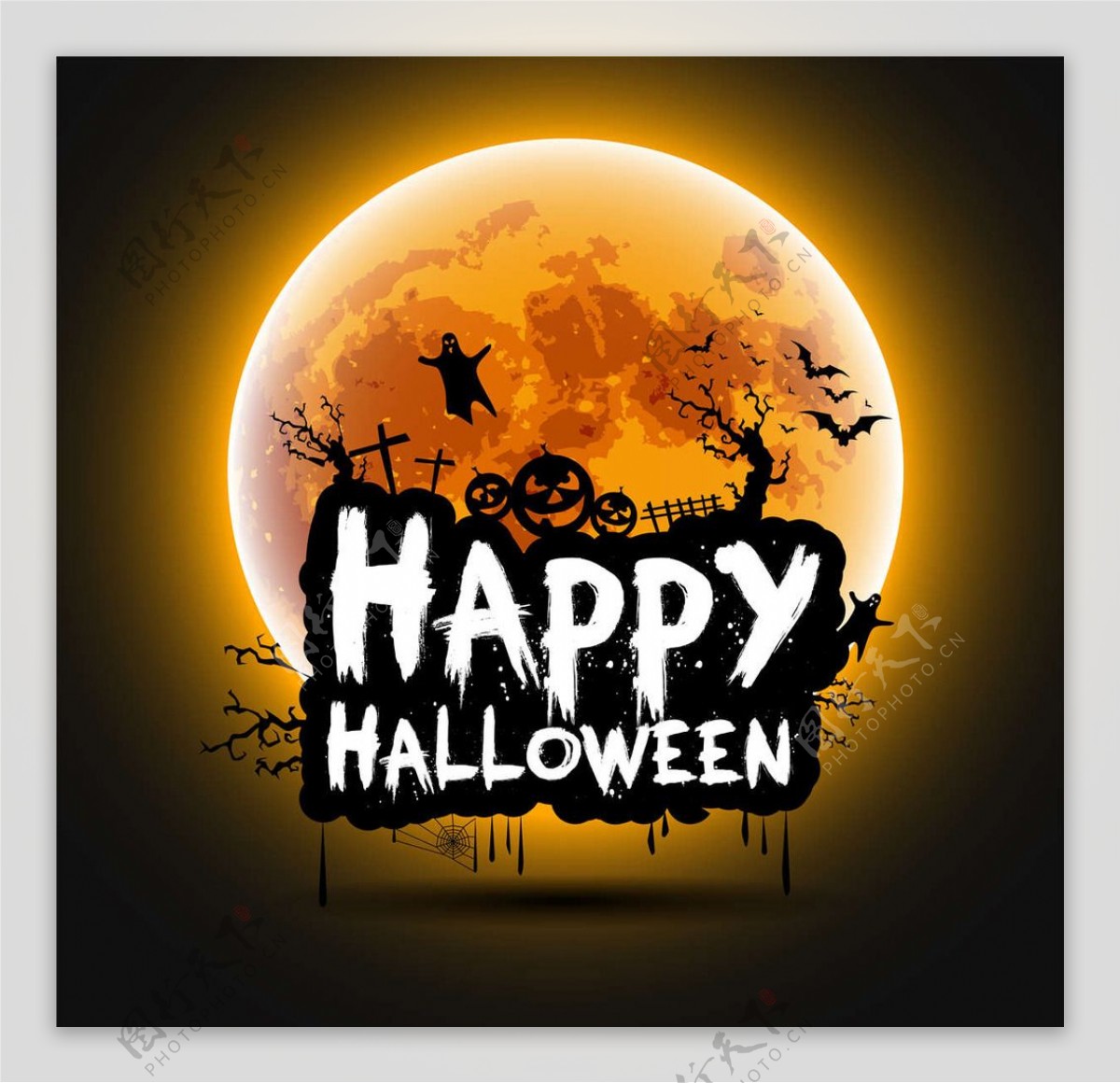 万圣节设计图片素材-编号22766751-图行天下