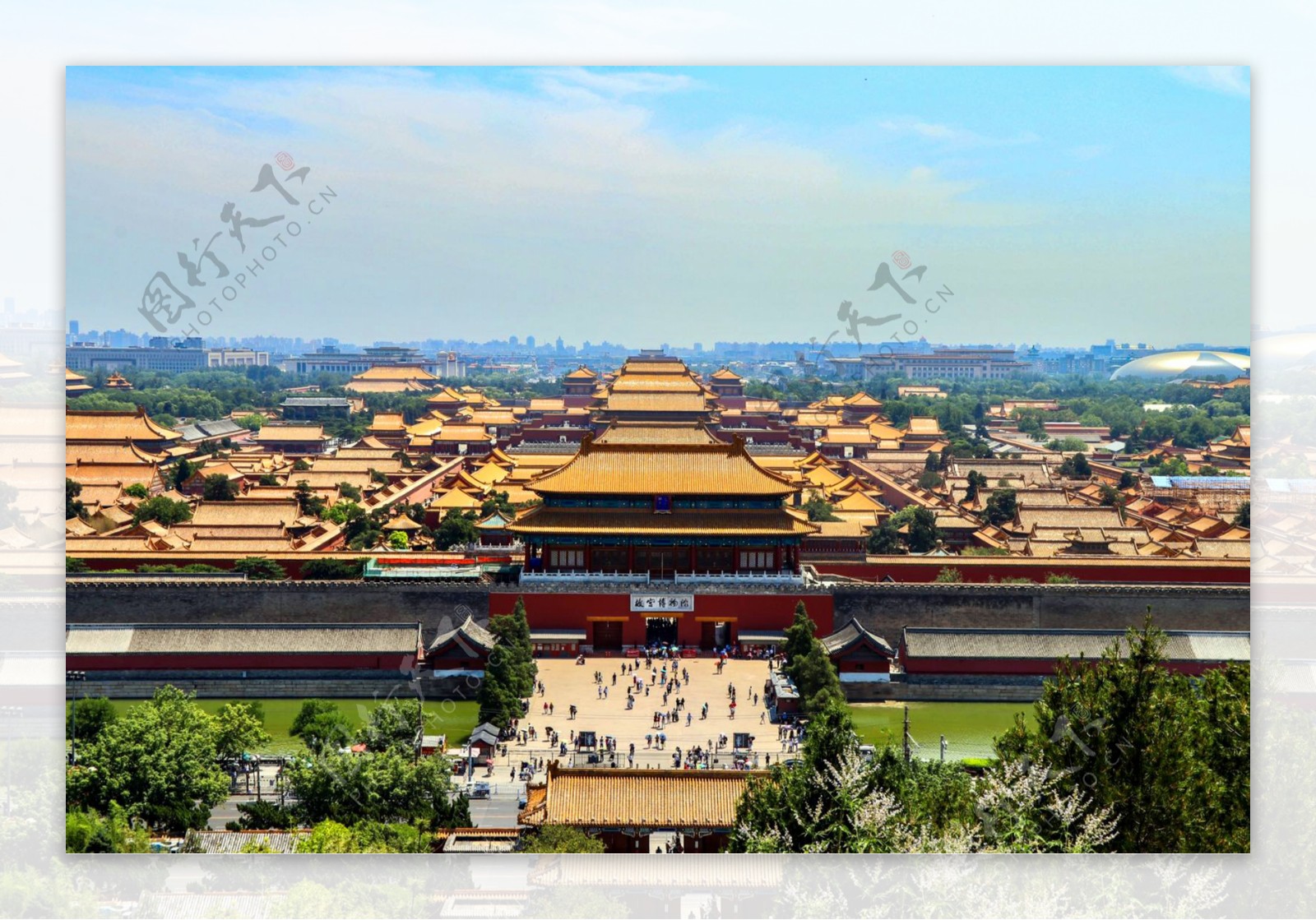 故宫博物院全景图片素材-编号22891851-图行天下