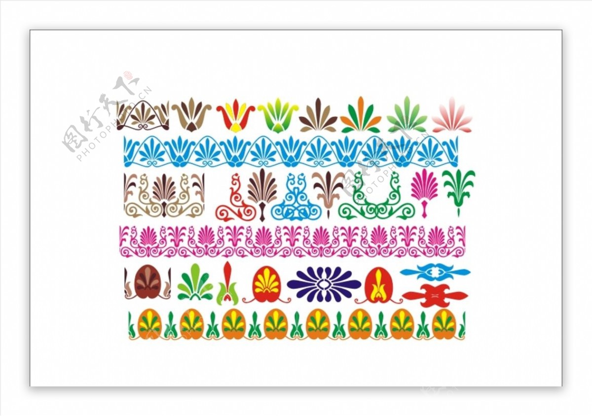 矢量花边图片素材-编号23832561-图行天下