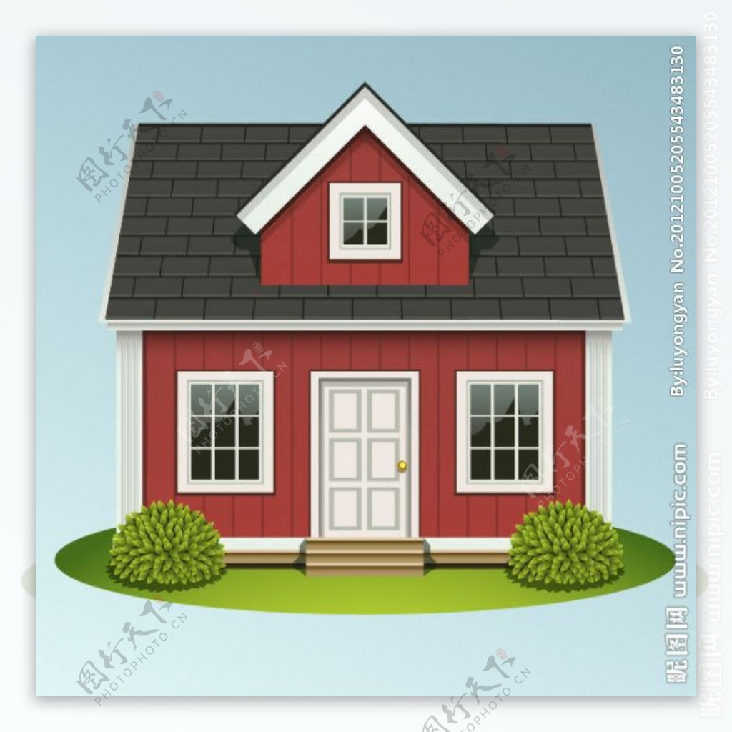 房屋矢量图图片素材-编号23919561-图行天下