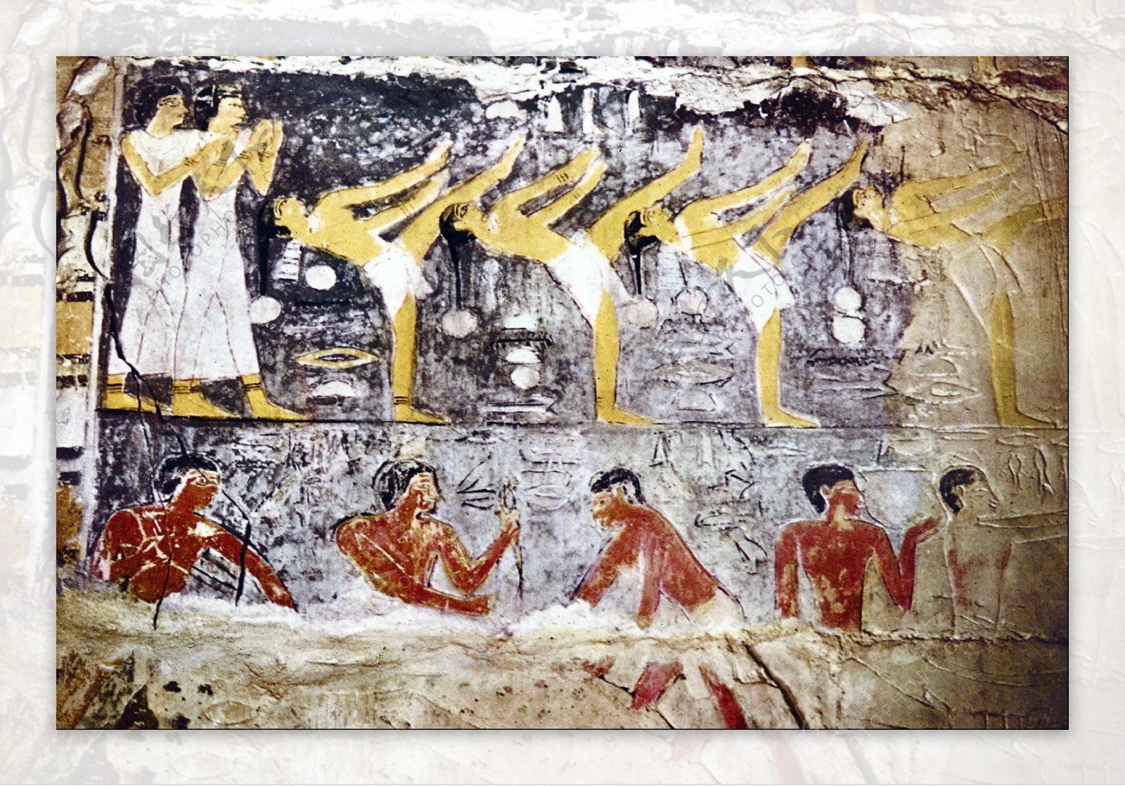 埃及壁画世界名画0003图片素材-编号25581651-图行天下