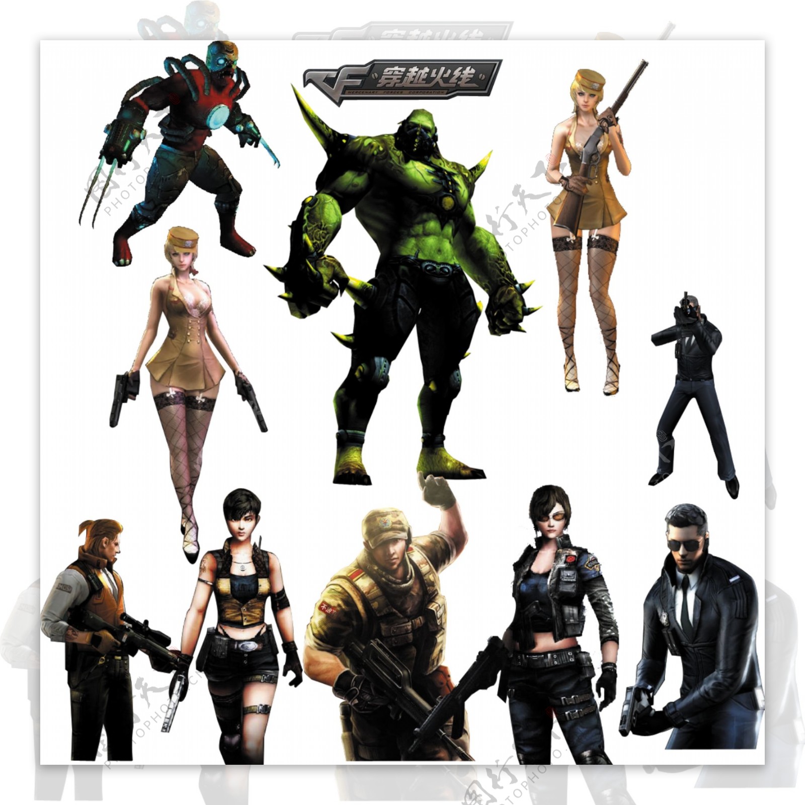 穿越火线人物cf人物图片素材-编号26631991-图行天下