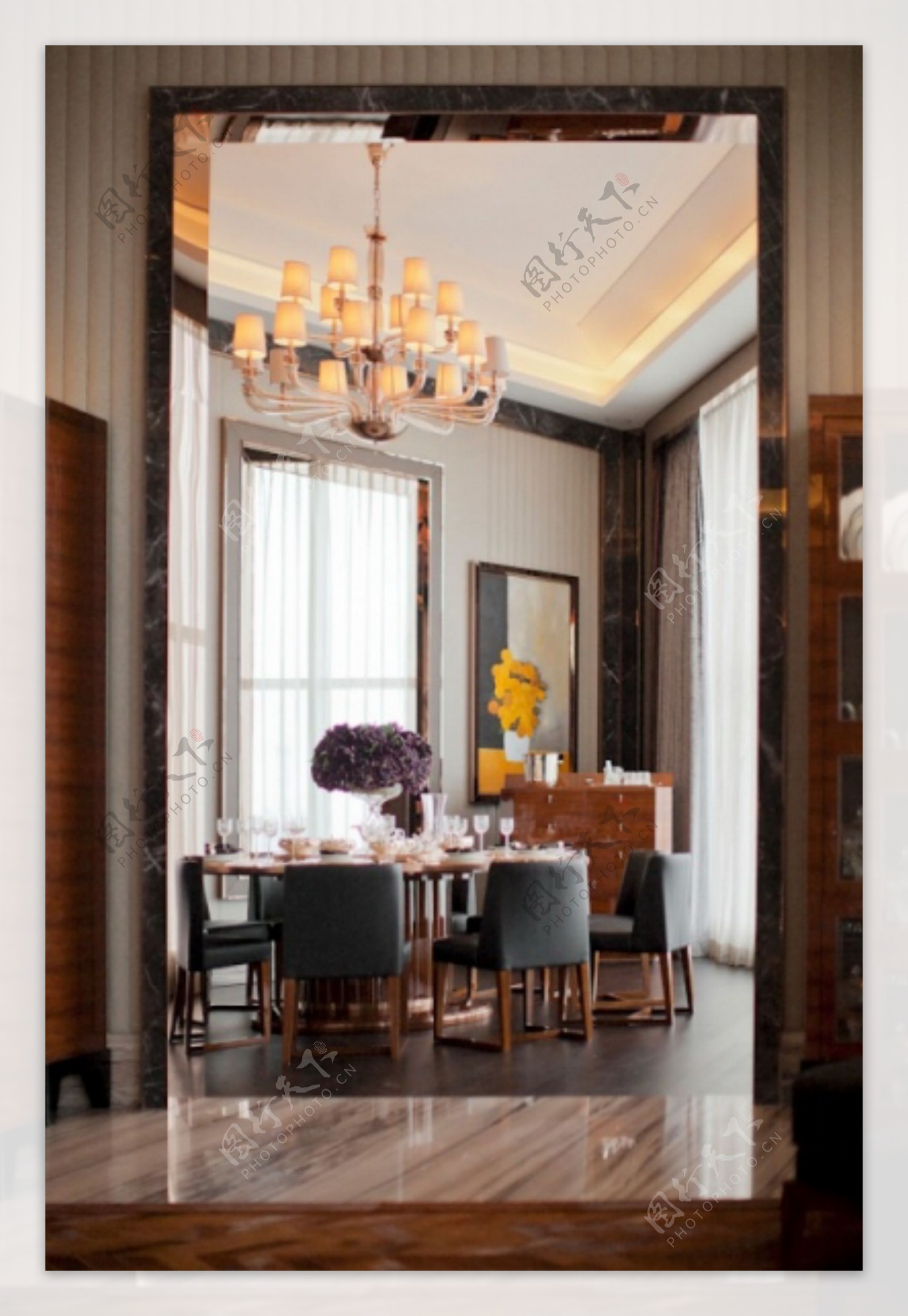 餐厅效果图A297图片素材-编号27350791-图行天下