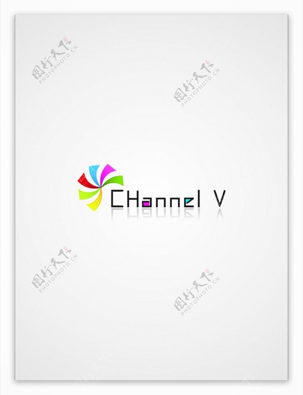 channelv标志设计logo图片素材-编号28285051-图行天下
