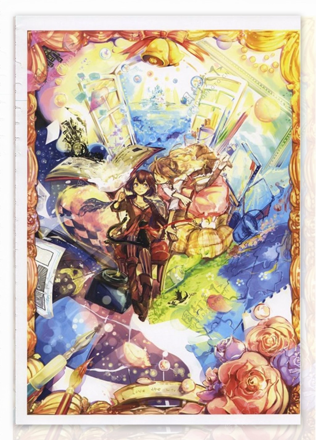 Pixiv少女插画精选图片素材-编号28423191-图行天下