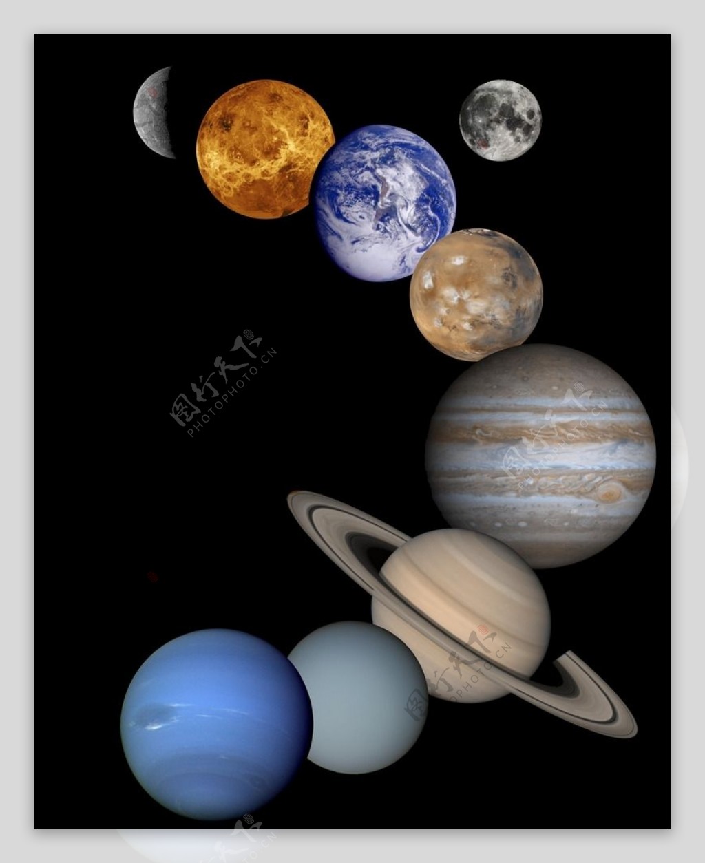 太阳系行星图片素材-编号28841571-图行天下