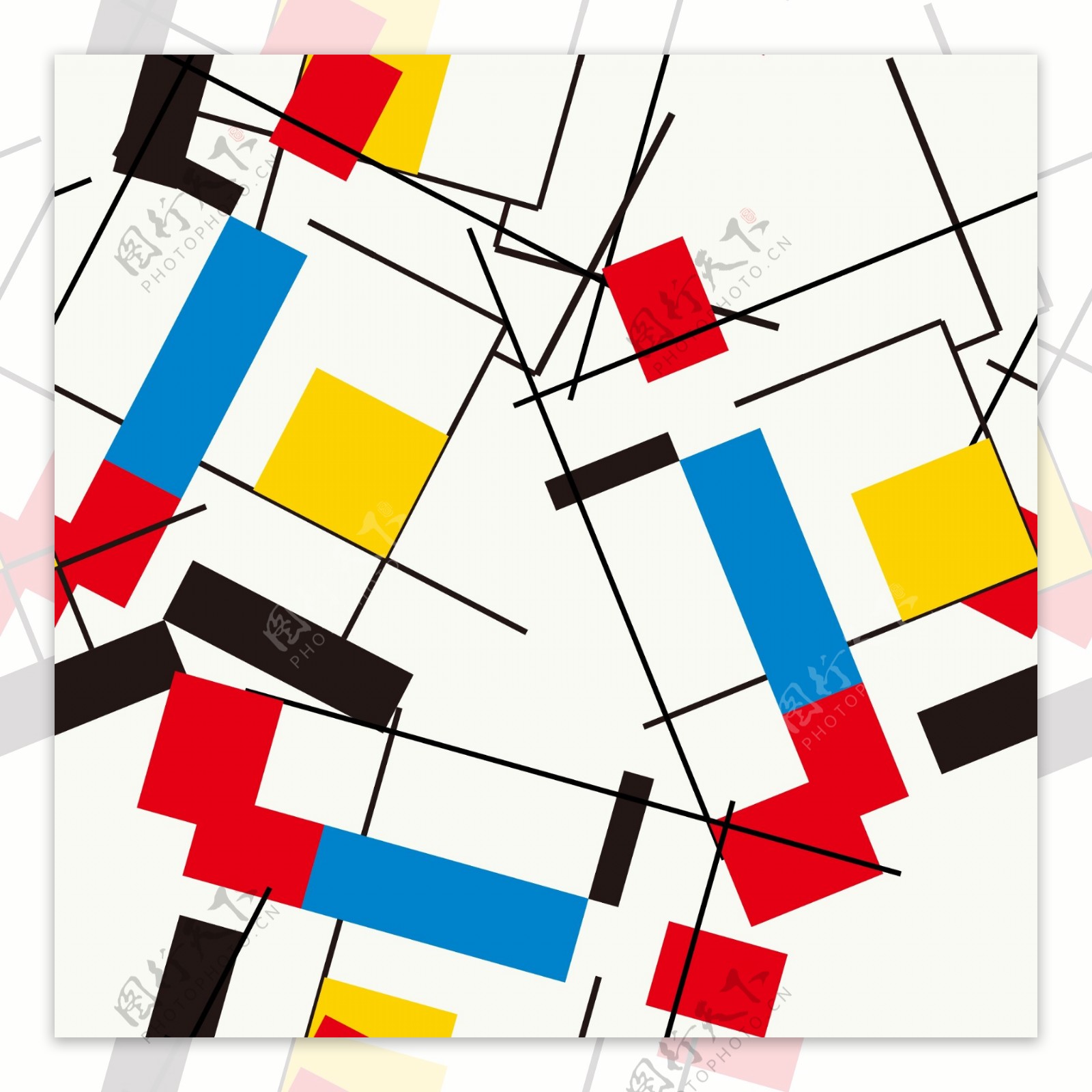 矢量蒙德里安图片素材-编号29019151-图行天下