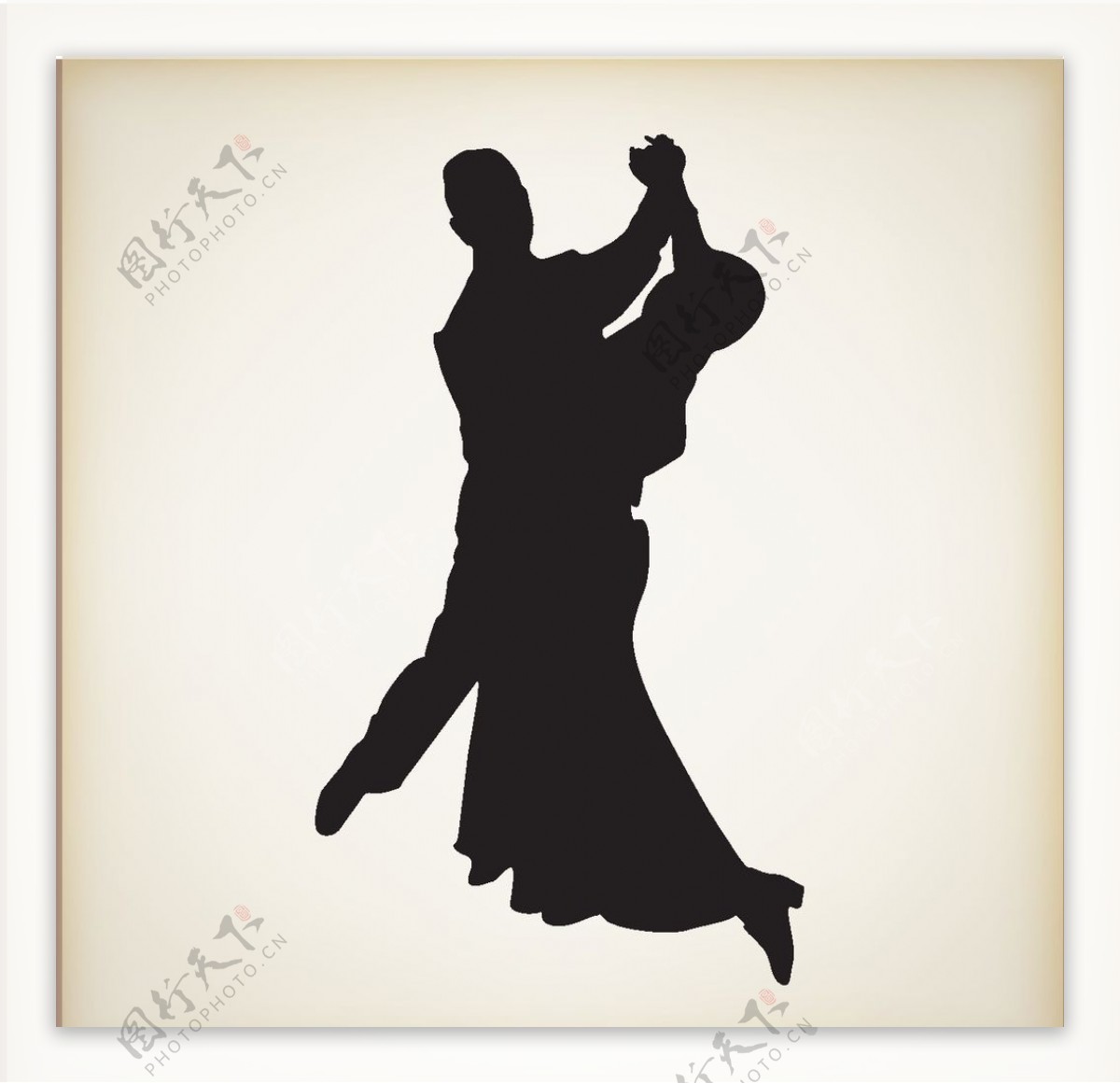 矢量人物剪影黑白人物剪影图片素材-编号31424661-图行天下