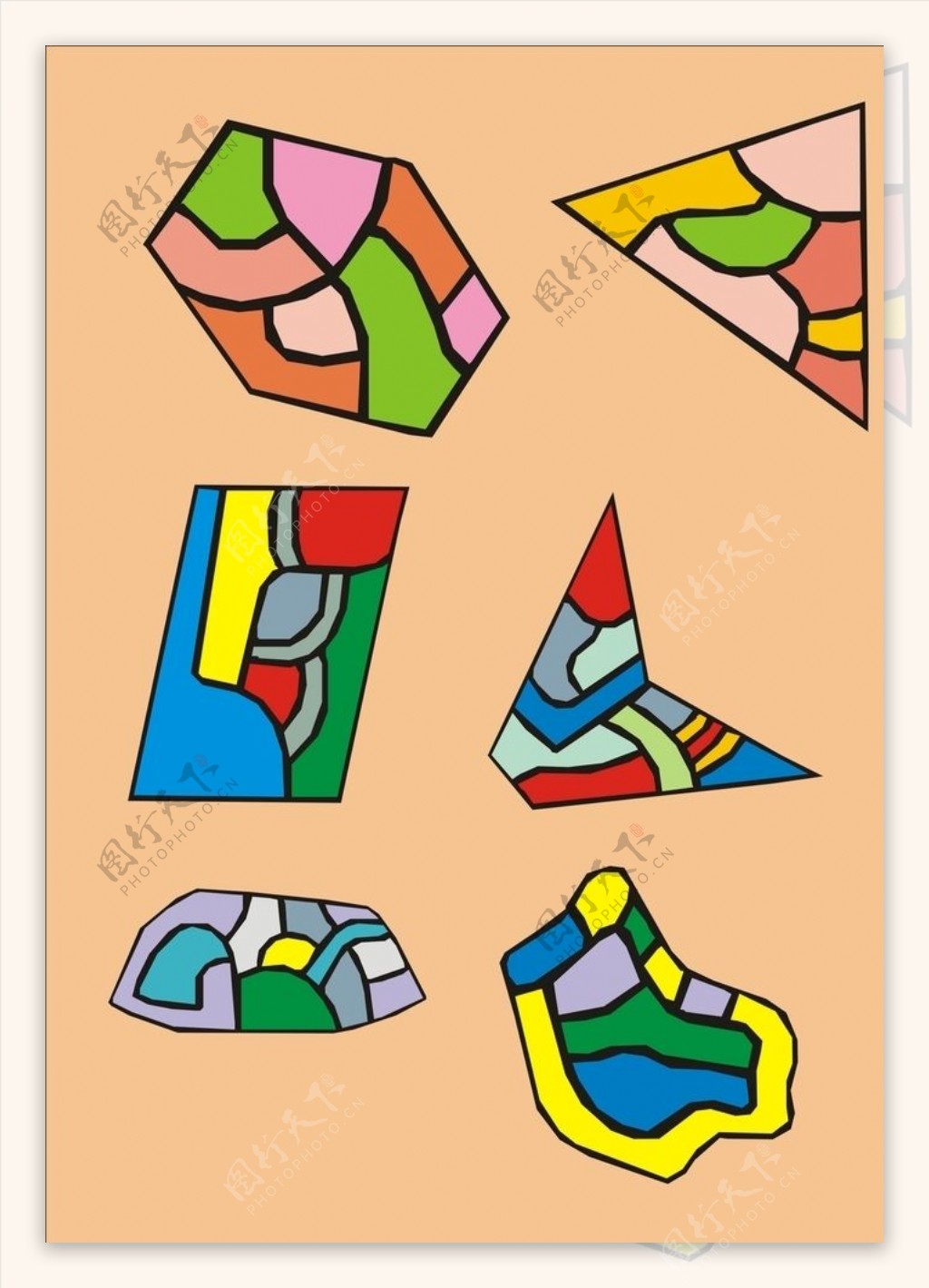 手绘卡通小物图片素材-编号32226341-图行天下