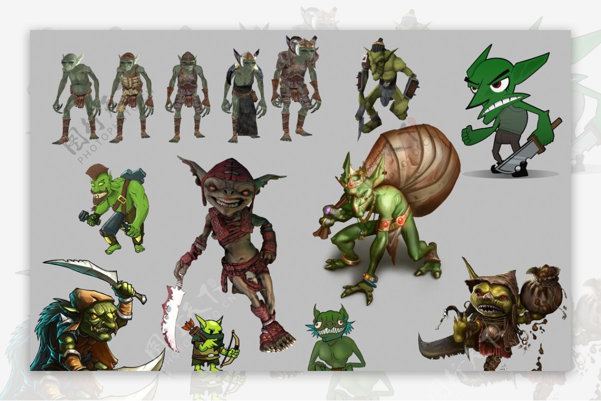 哥布林图片素材-编号35852681-图行天下