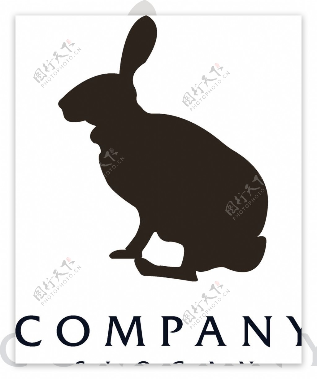 兔子图标图片素材-编号37243821-图行天下