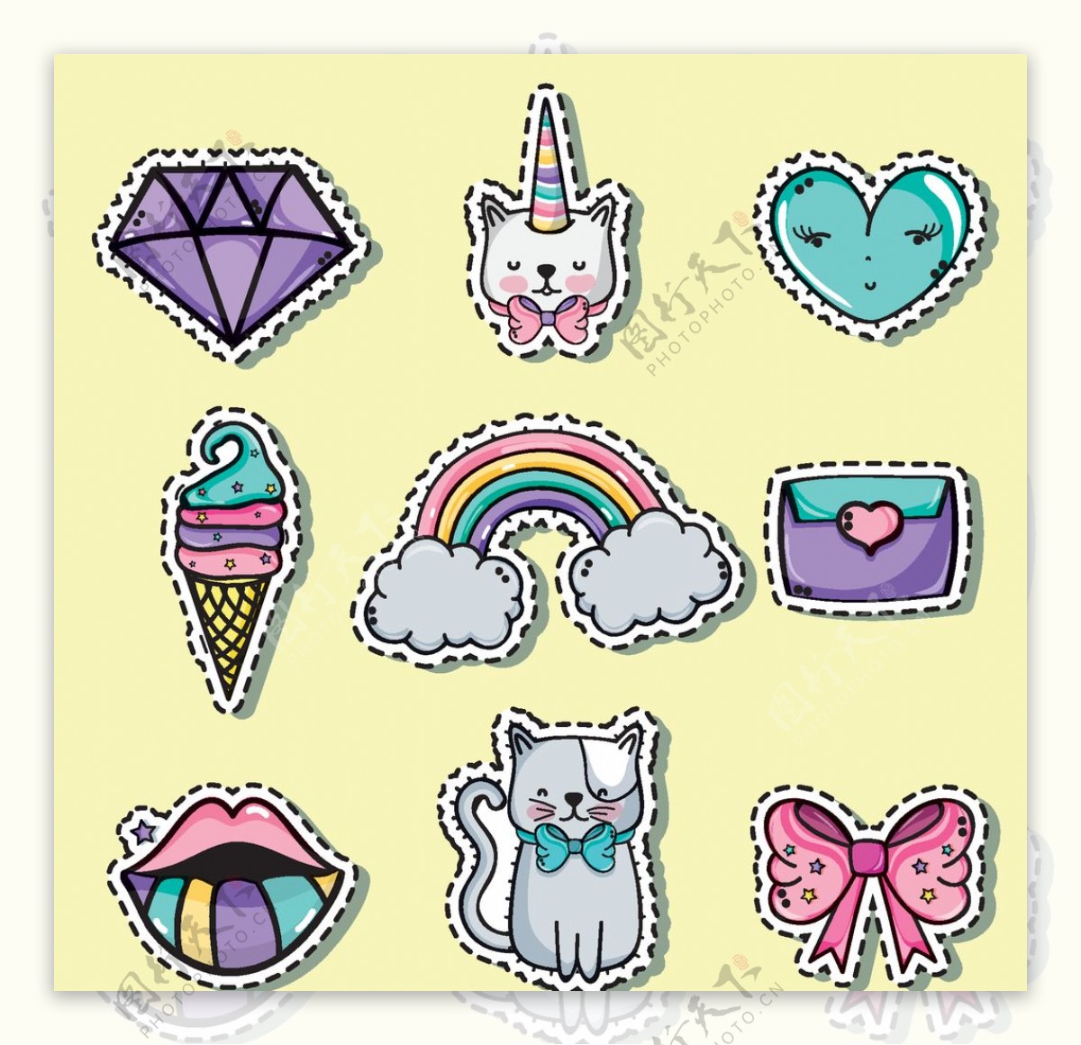 可爱卡通图片素材-编号37251731-图行天下