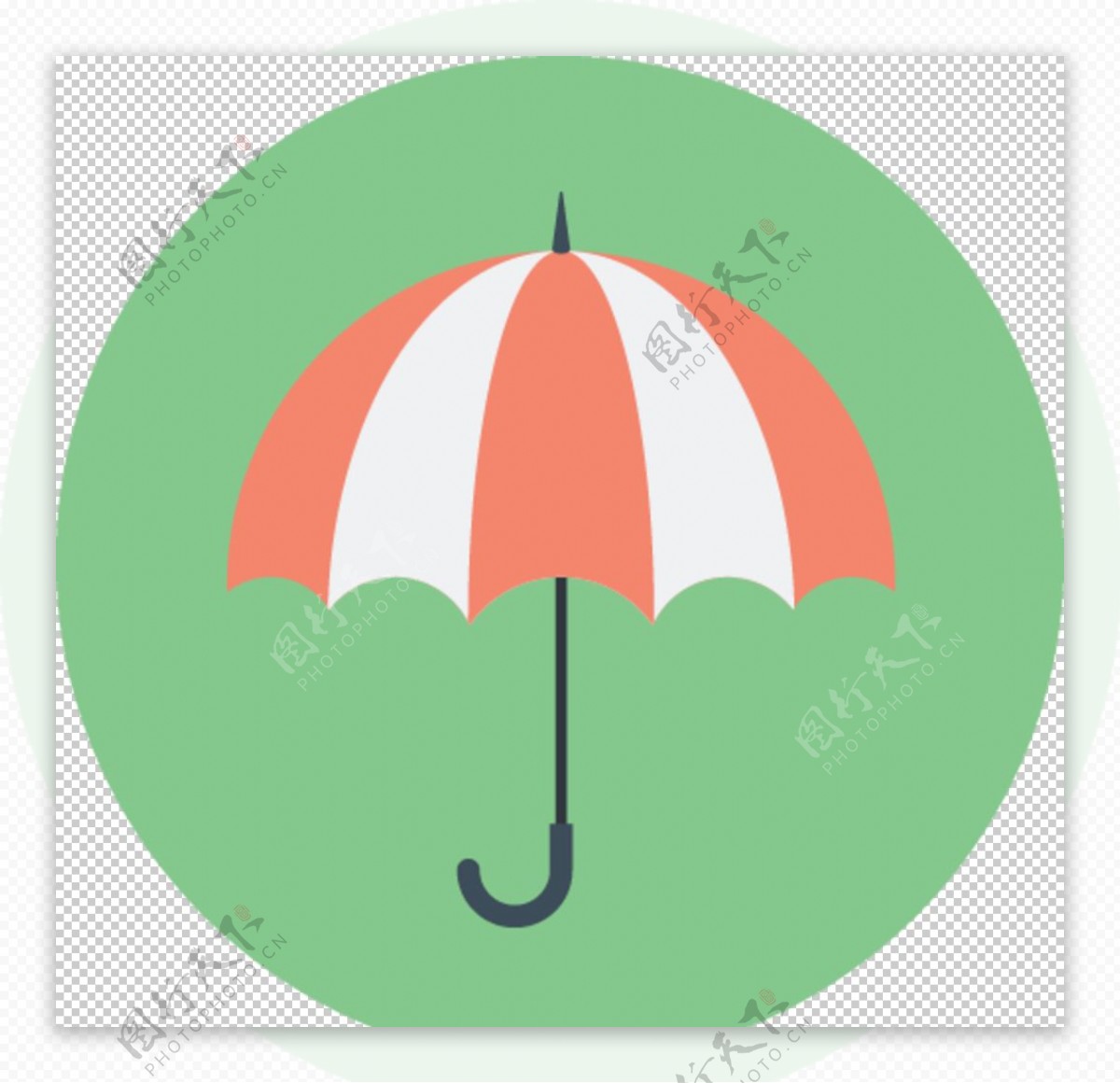 雨伞图标图片素材-编号37503471-图行天下