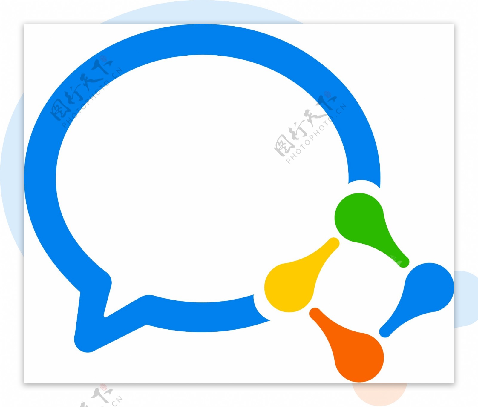 企业微信logo图片素材-编号38483721-图行天下