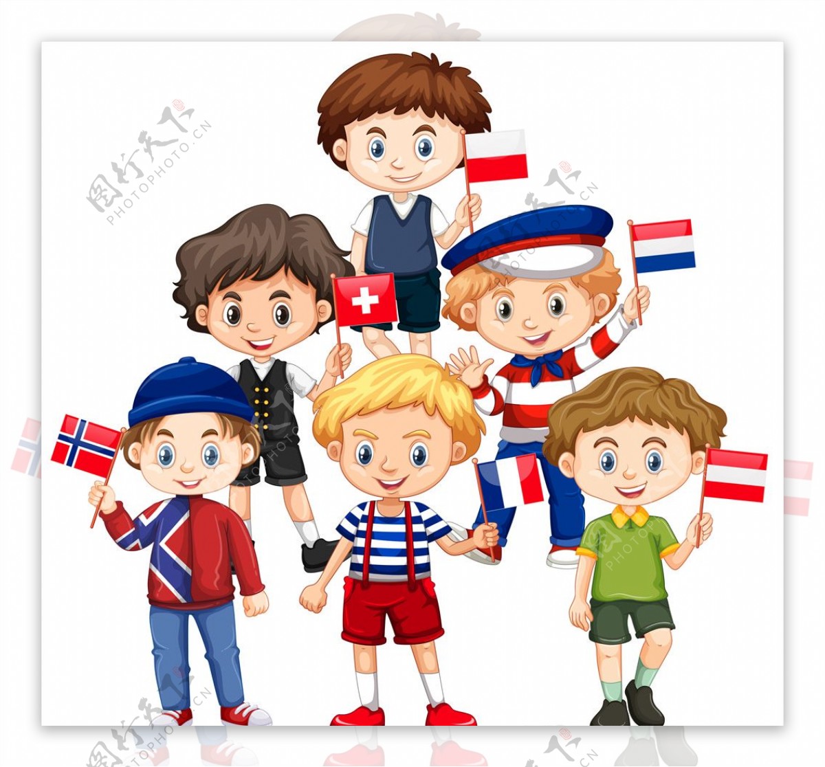 卡通儿童图片素材-编号39347871-图行天下